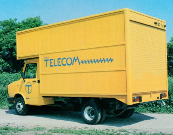 Freight Rover Sherpa 350 - BT Luton bodied stores vehicle