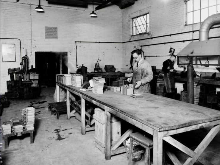 GPO - Yeading Motor Transport Depot in 1948 and 1950