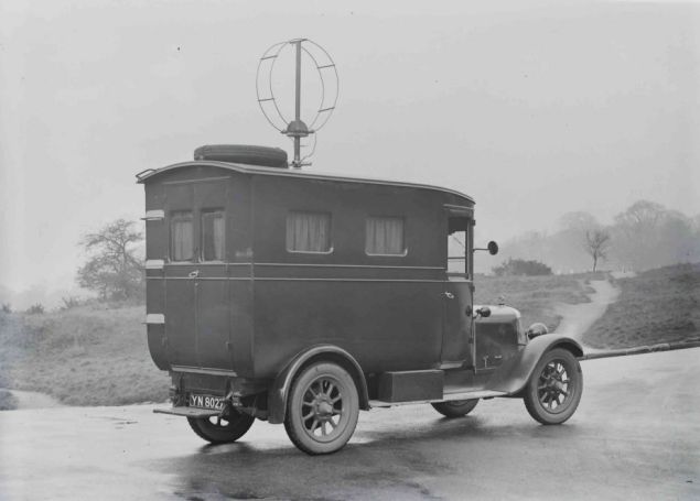 GPO - Direction Finding Car with apparatus and aerial