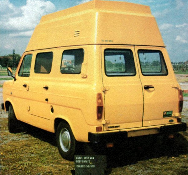 Ford Transit - BT Cable Test Van