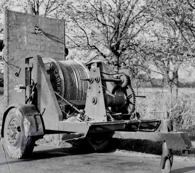 GPO TRAILERS - Trailer, Cable Drum (Carrimore) - 1934