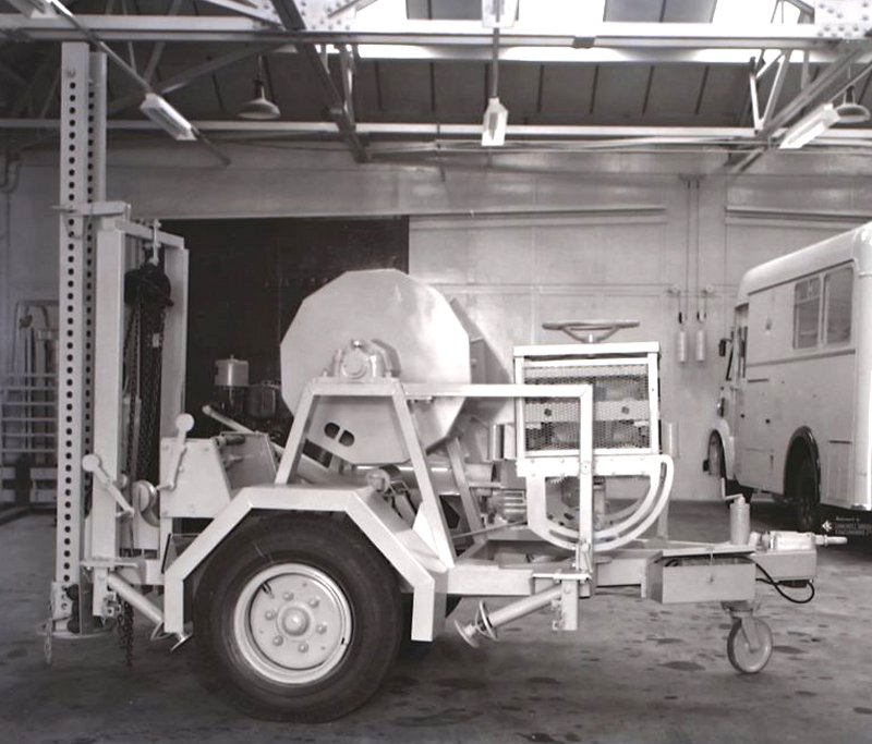 GPO TRAILERS - Trailer, Cable Recovery Unit - 1970
