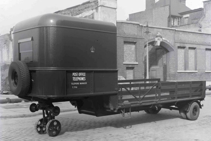 GPO TRAILERS - Trailer, Cable Drum - 1946