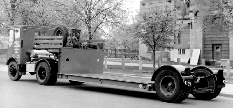 GPO TRAILERS - Trailer, Low Loader (Hands) - 1955