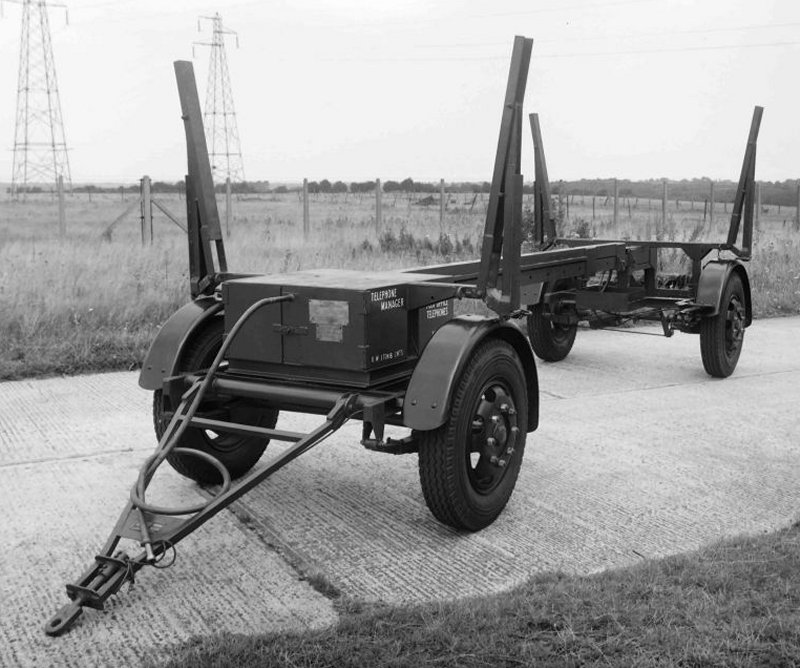 GPO TRAILERS - Trailer, Pole Carrying - 1955