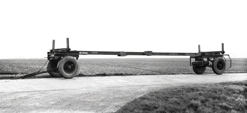 GPO TRAILERS - Trailer, Pole Carrying, Extendable - 1937